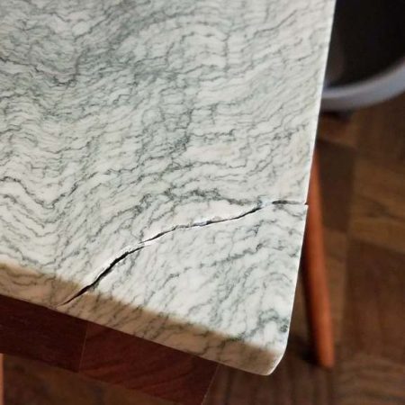 Fixed Emperador Marble Table in Conference Room (After Rehabilitation)